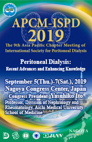 The 9th Asia Pacific Chapter Meeting of International Society for Peritoneal Dialysis (APCM ...